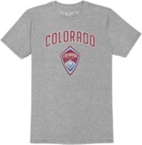 Retro Brand Youth Colorado Rapids Heather Grey Logo T-Shirt | Dick's ...