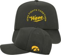 League-Legacy Adult Iowa Hawkeyes Black Iowa Wave Rope Caddy Hat | Dick ...