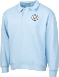 Sport Design Sweden Men's Manchester City Sky Blue Retro Fleece Sweater ...