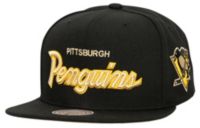 Mitchell & Ness Adult Pittsburgh Penguins Script Snapback Adjustable ...