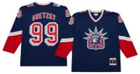 Mitchell & Ness Men's New York Rangers Wayne Gretzky #99 1996 Navy ...