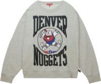 Mitchell & Ness Women's Denver Nuggets Grey Retro Crewneck Sweatshirt ...