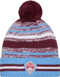 New Era Adult Colorado Rapids Red Team Logo 25 Cheer Knit Hat | Dick's ...