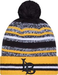 New Era Adult Long Beach State Dirtbags Black Cheer Knit Hat | Dick's ...
