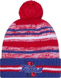 New Era Adult Tulsa Golden Hurricane Red Cheer Knit Hat | Dick's ...