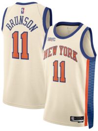 Nike Adult 2025-26 City Edition New York Knicks Jalen Brunson #11 ...