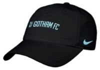 Nike Adult NJ/NY Gotham FC 2025-26 Black Wordmark Campus Adjustable Hat ...