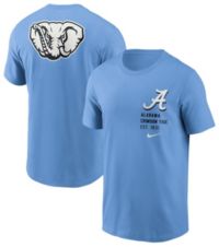 Nike Men's Alabama Crimson Tide Valor Blue Record Back Hit T-Shirt ...