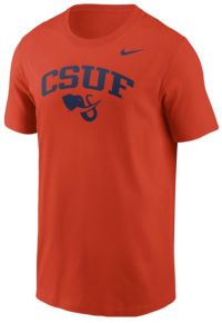 Nike Men's Cal State Fullerton Titans Orange Arch Logo T-Shirt | Dick's ...