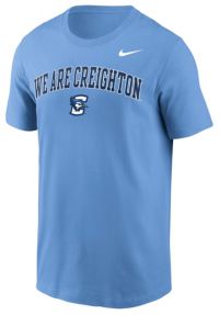 Nike Men's Creighton Bluejays Light Blue Dri-FIT Cotton T-Shirt | Dick ...