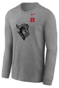 Nike Men's Rutgers Scarlet Knights Anthracite Legend Tonal Mascot Long ...