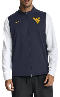 Nike Men's West Virginia Mountaineers College Navy Victory Vest | Dick ...
