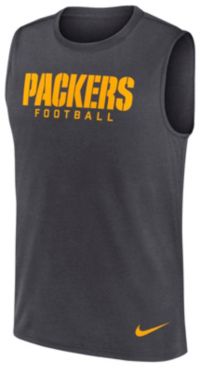Nike Men's Green Bay Packers Anthracite Legend Muscle Tank Top | Dick's ...