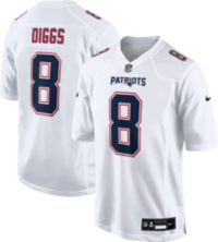 Nike Men's New England Patriots Stefon Diggs #8 White Jersey | Dick's ...