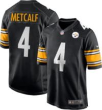 Nike Men's Pittsburgh Steelers DK Metcalf #4 Black Game Jersey | Dick's ...