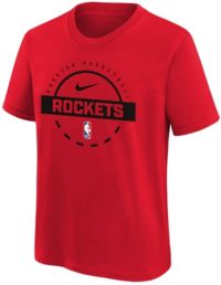 Nike Youth Houston Rockets Red On Court Practice T-Shirt | Dick's ...