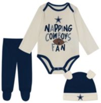 NFL Team Apparel Infant Dallas Cowboys Navy Newborn Little Champ 3-Pack ...