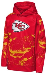 NFL Team Apparel Youth Kansas City Chiefs Red Offensive Line Throwback ...