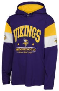 NFL Team Apparel Youth Minnesota Vikings Purple Champs Back Long Sleeve ...