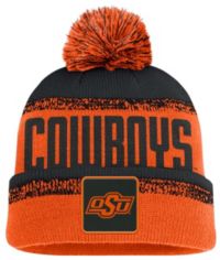 NCAA Adult Oklahoma State Cowboys Dark Orange Thrive Knit Beanie | Dick ...