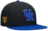NCAA Adult Kentucky Wildcats Black/Royal Rebound Flexfit Hat | Dick's ...