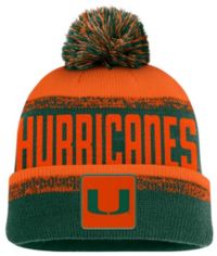NCAA Adult Miami Hurricanes Dark Green Thrive Knit Beanie | Dick's ...
