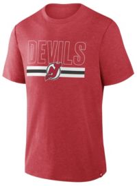 NHL Men's New Jersey Devils Red Triblend Short Sleeve T-Shirt | Dick's ...