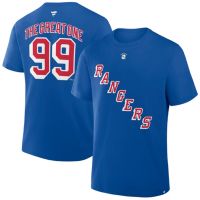 NHL Men's New York Rangers Wayne Gretzky #99 Blue T-Shirt | Dick's ...