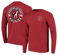 Image One Men's Northeastern Huskies Red Mascot Circle T-Shirt | Dick's ...