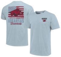 Image One Adult Arkansas Razorbacks Americana Light Blue T-Shirt | Dick ...