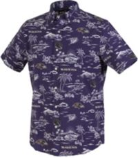 Reyn Spooner Men's Baltimore Ravens Gameday Purple Button Down Shirt ...