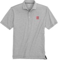Johnnie-O Men's NC State Wolfpack Charcoal Lyndonn Polo | Golf Galaxy