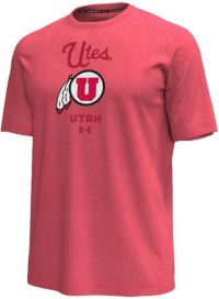 Under Armour Men's Utah Utes Red Icon T-Shirt | Dick's Sporting Goods