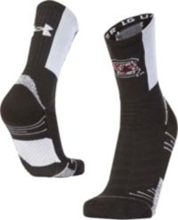 Under Armour Unisex South Carolina Gamecocks Black Playmaker Crew Socks ...