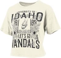 Pressbox Women's Idaho Vandals Ivory Jasmine T-Shirt | Dick's Sporting ...