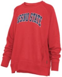 Pressbox Women's Fresno State Bulldogs Red Harlow Sweater | Dick's ...