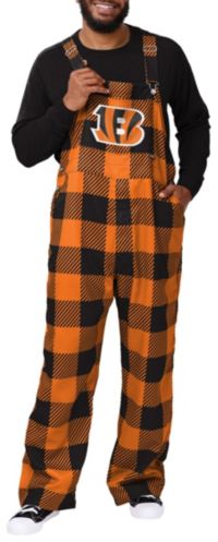 FOCO Men's Cincinnati Bengals Plaid Overalls | Dick's Sporting Goods