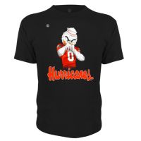 Dyme Lyfe Men's Miami Hurricanes Black Crayon Mascot T-Shirt | Dick's ...