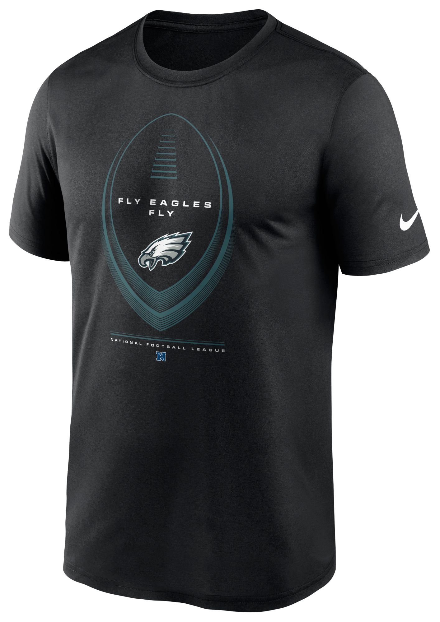 Nike Men's Philadelphia Eagles Black Icon Legend T-Shirt | Dick's ...