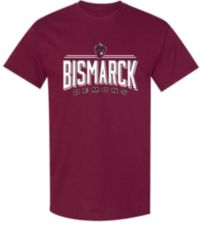 Pel Athletic Adult Bismarck High School Maroon T-Shirt | Dick's ...