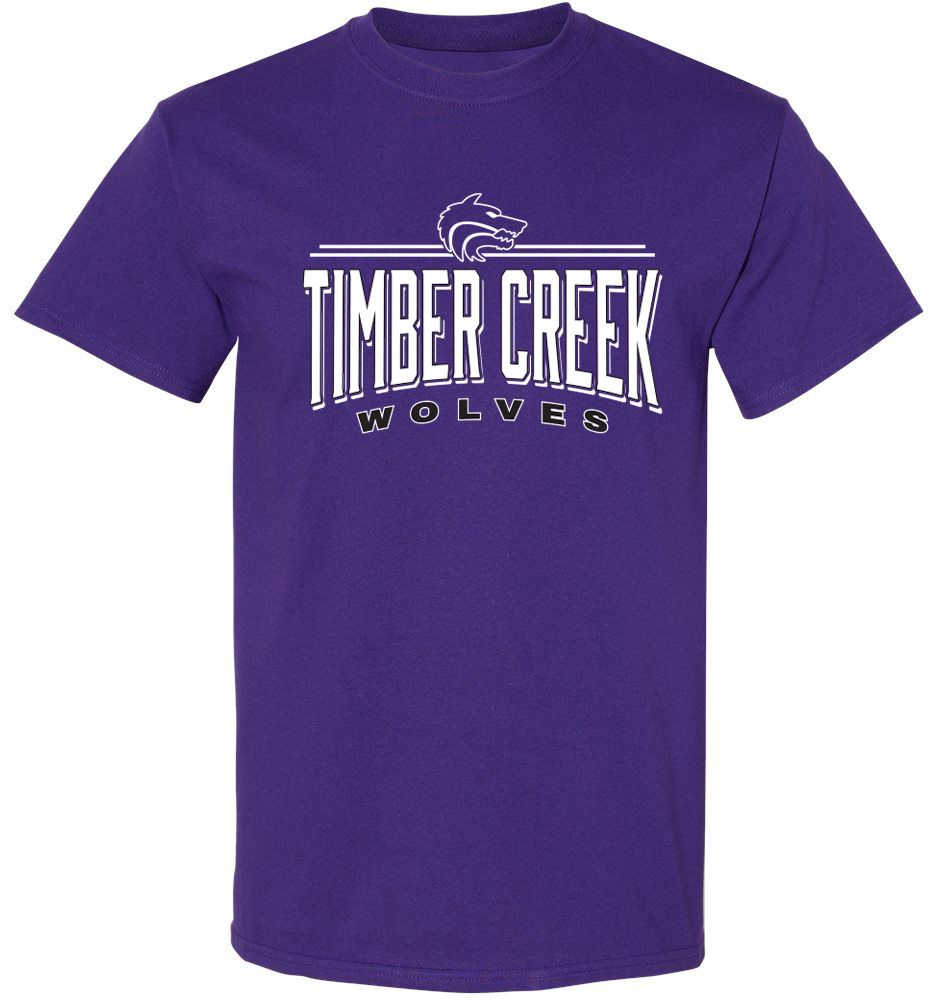 Pel Athletic Adult Timber Creek High School Purple T-Shirt | Dick's ...