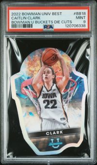 2022 Bowman University Best Bowman U Buckets Die Cuts BB18 Caitlin ...