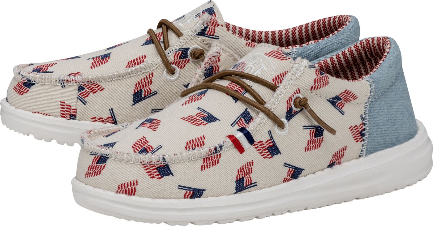 Hey Dude Kids' Wally Americana Shoes | Golf Galaxy