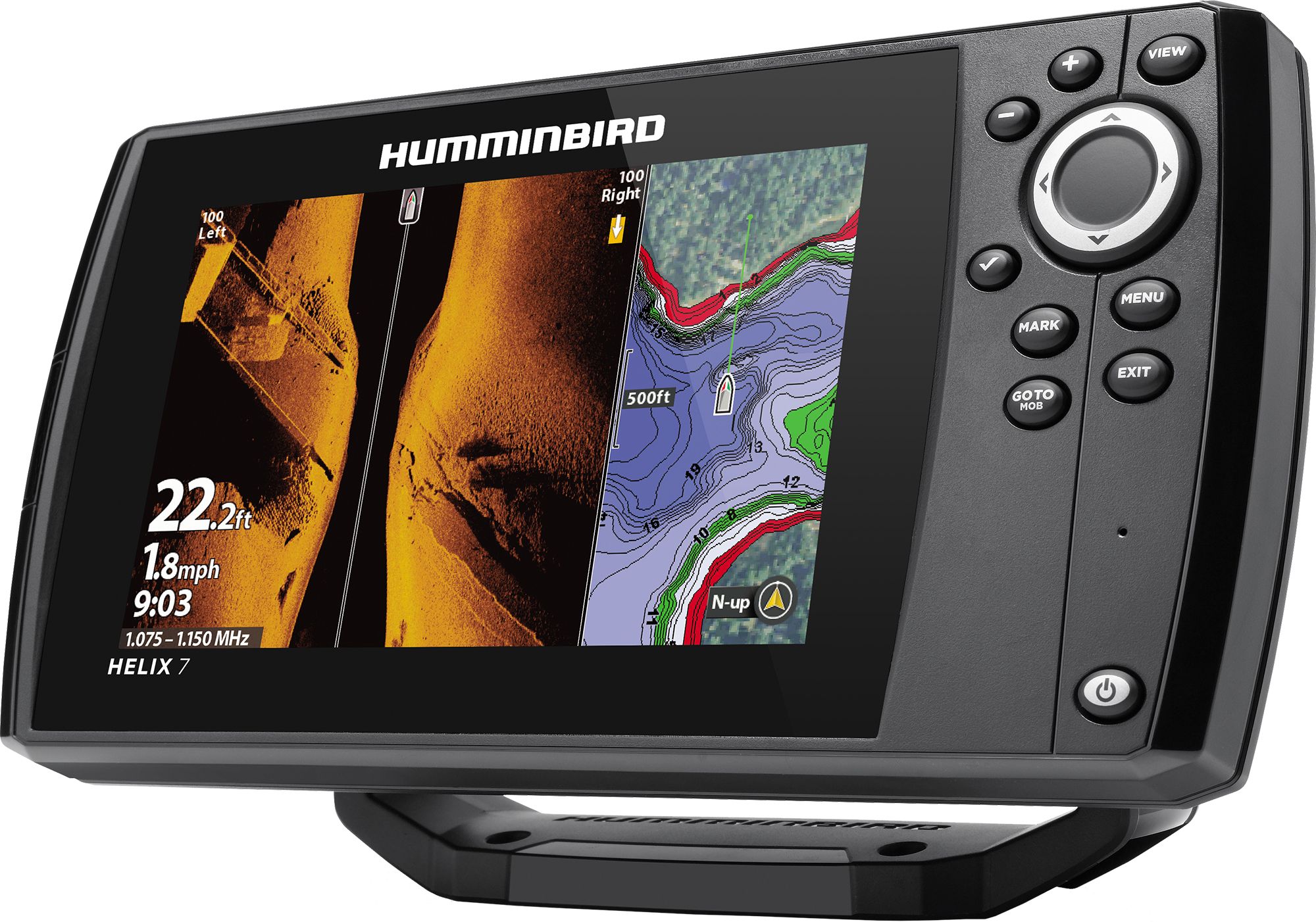 Humminbird Helix 7 CHIRP MEGA SI G3 GPS Fish Finder (410950-1)-Floor ...