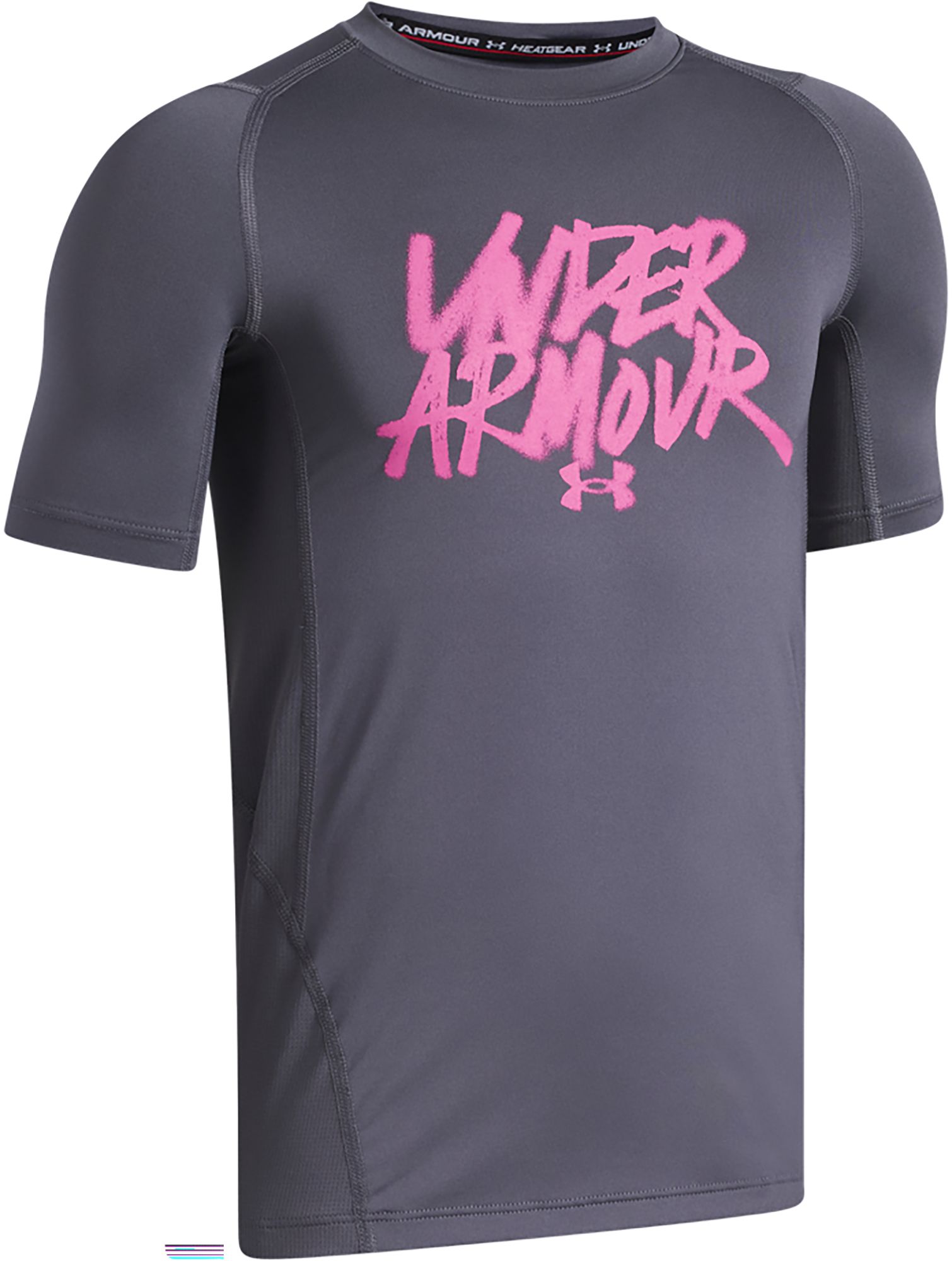 Under Armour Boys' HeatGear Armour Novelty Graphic Tee | Dick's ...