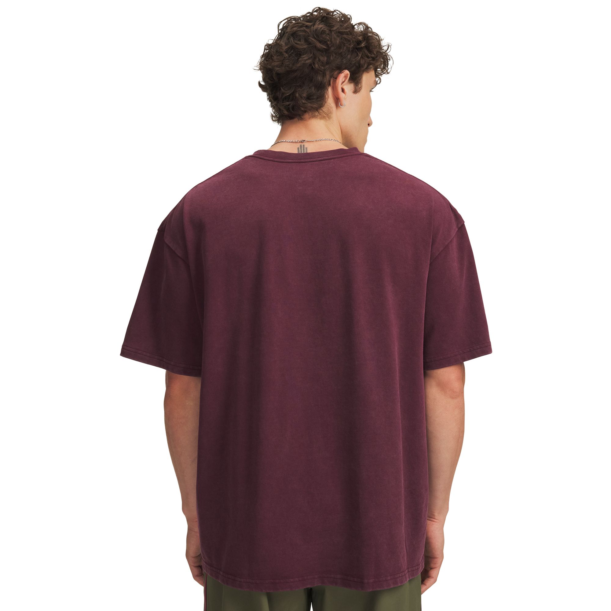 Under Armour Men's Heavyweight Oversized Wash Short Sleeve T-Shirt ...