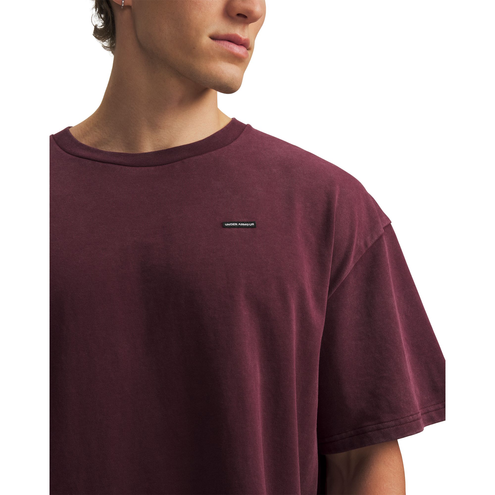 Under Armour Men's Heavyweight Oversized Wash Short Sleeve T-Shirt ...