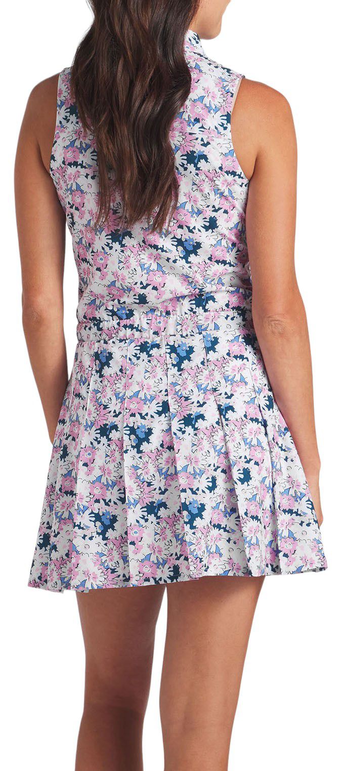 Puma Women's Bloom Pleated Sleeveless Golf Dress International Shipping