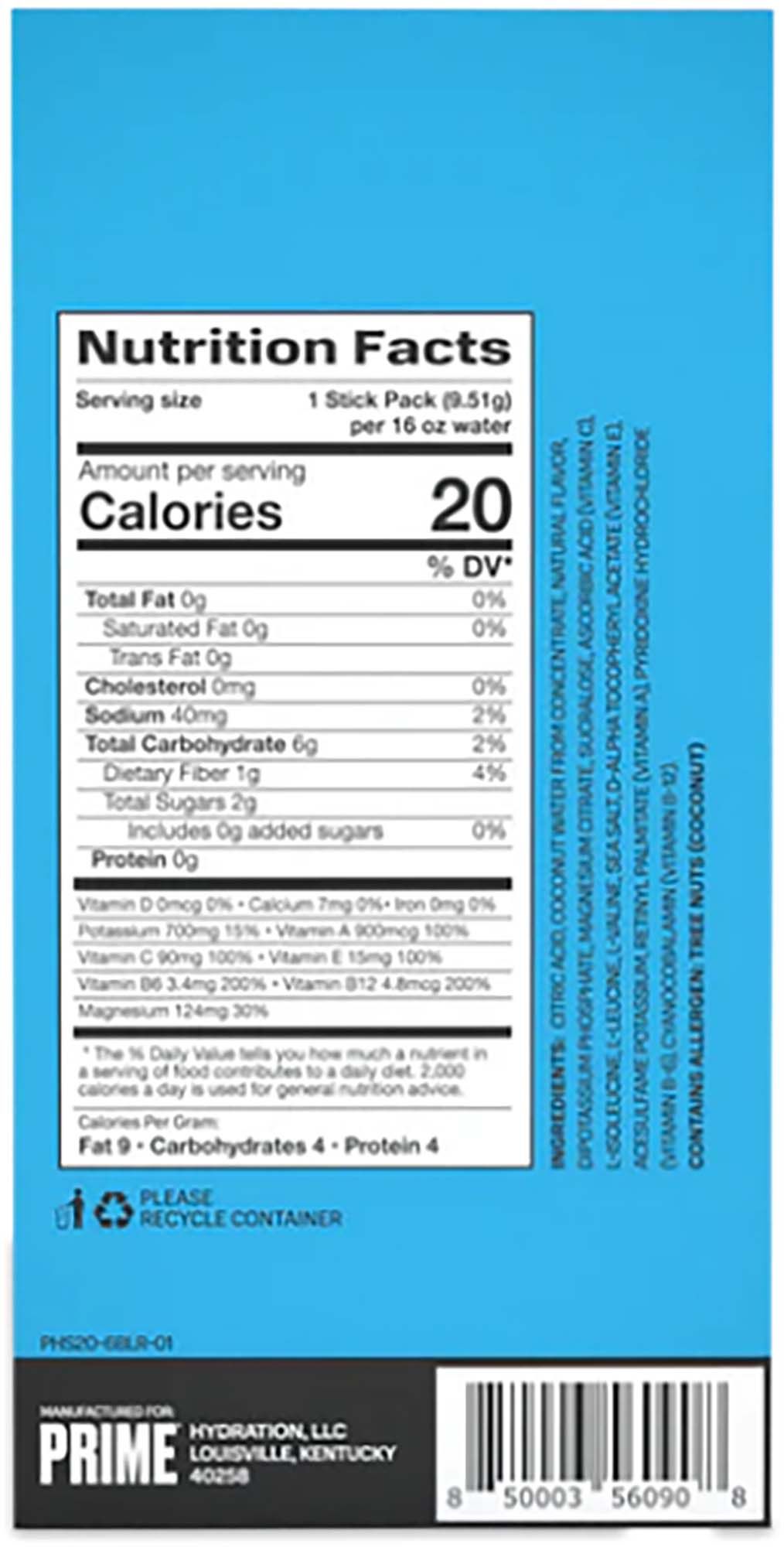 PRIME Hydration Sticks - 6PK | Dick's Sporting Goods