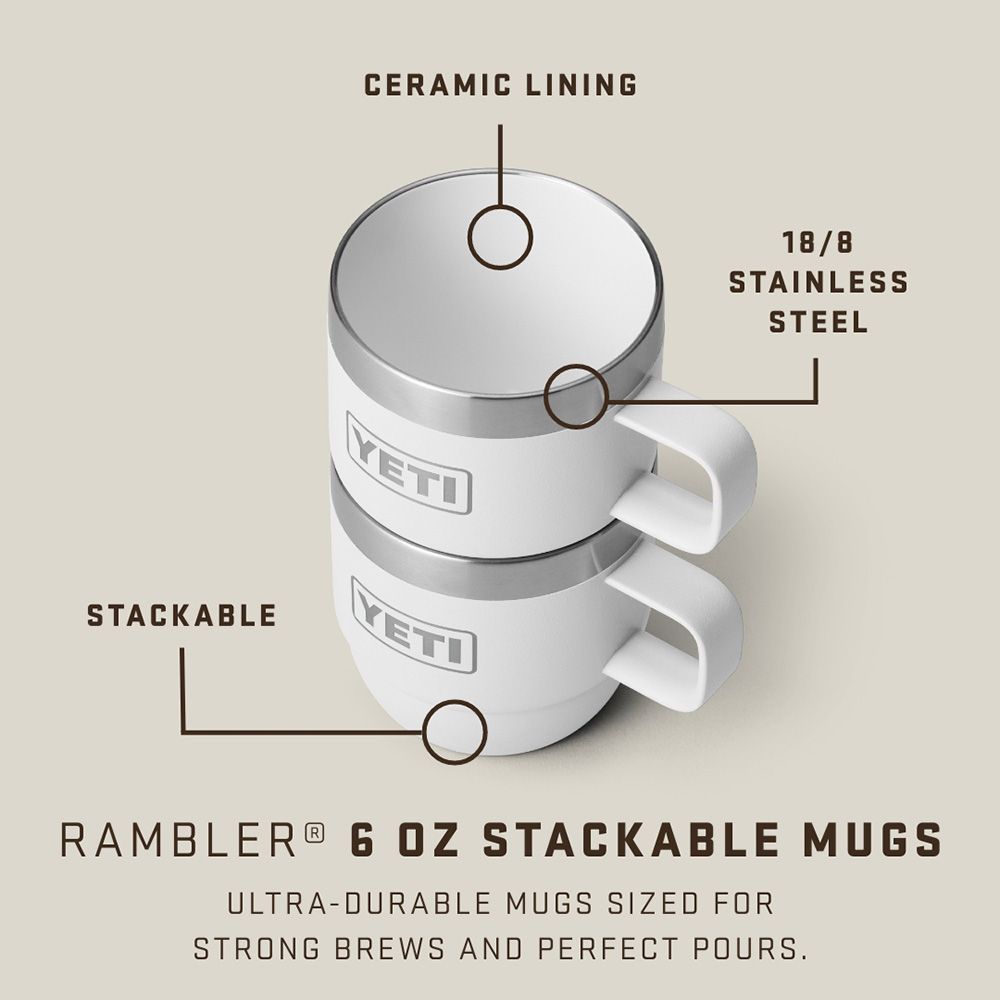 YETI 6 oz. Rambler Stackable Espresso Cups | Publiclands